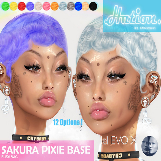 Second Life Marketplace - .HATION. Sakura Pixie base